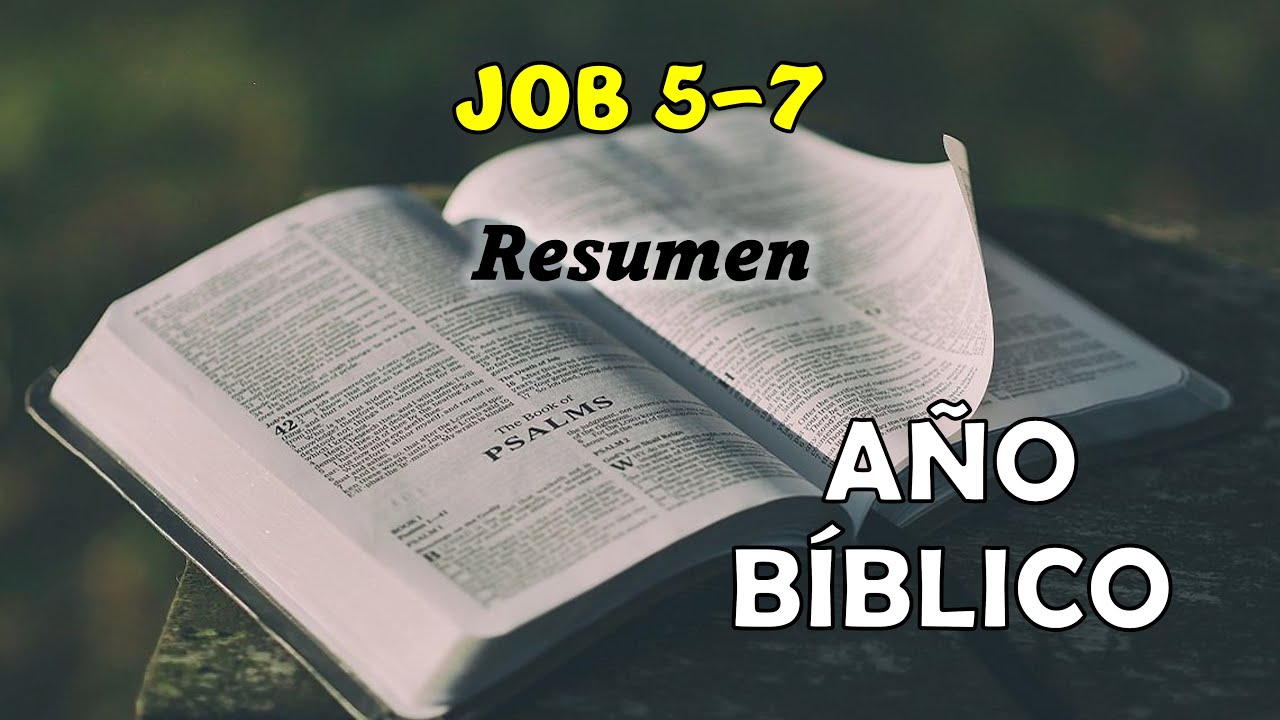 AÑO BÍBLICO | JOB 5-7 | Resumen - YouTube