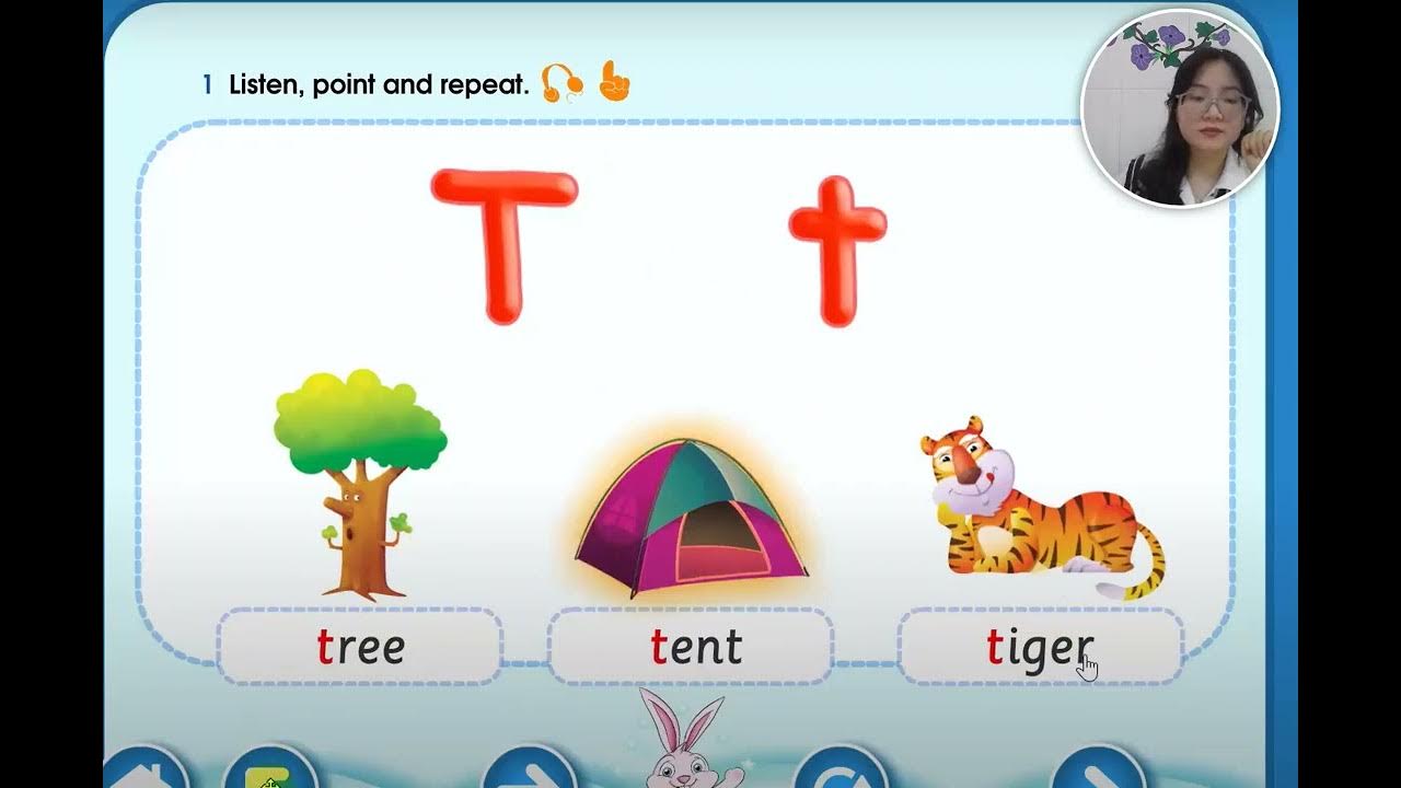 My Phonics Grade 2- Letter T (Buổi 1): Tent, Tree, Tiger, Tea. - YouTube