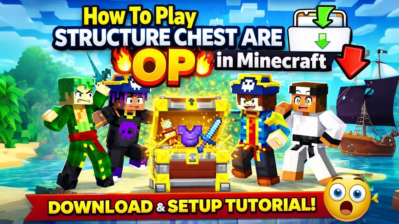 How To Download CHEST ARE OP mod in Minecraft Pe😱 | - YouTube