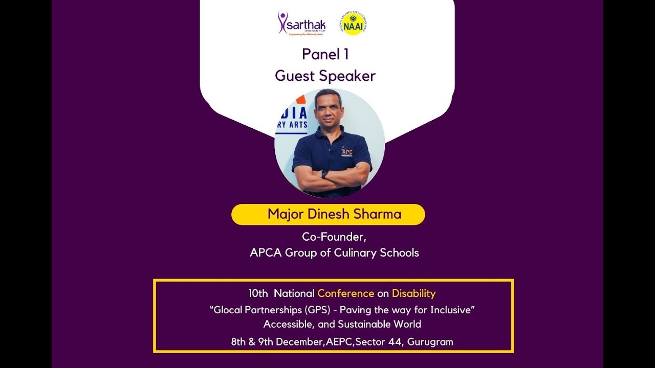 Listen to our guest speaker @Mr. Major Dinesh Sharma (Co-Founder) APCA ...