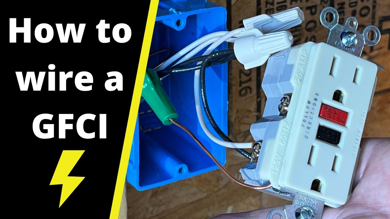 GFCI Outlet Installation - In 60 Seconds #Shorts - YouTube