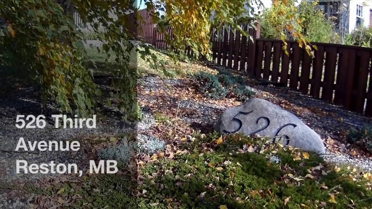 526 Third Avenue Reston, MB - YouTube