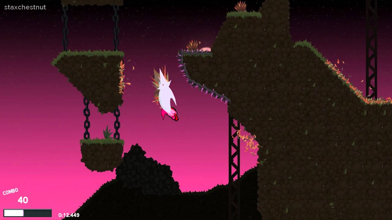 Dustforce - Kirby/Dustkid Showcase - YouTube