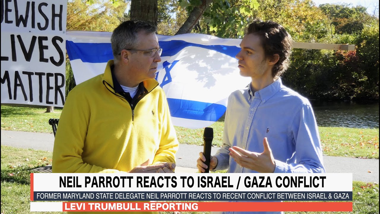 Maryland Delegate Neil Parrott Reacts To Israel/Gaza Conflict. - YouTube