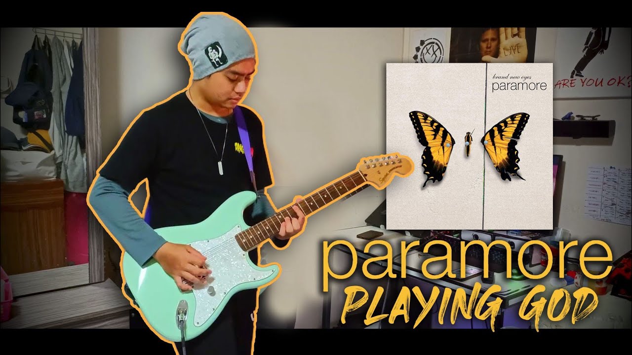Playing God - Paramore (Guitar Cover) - YouTube