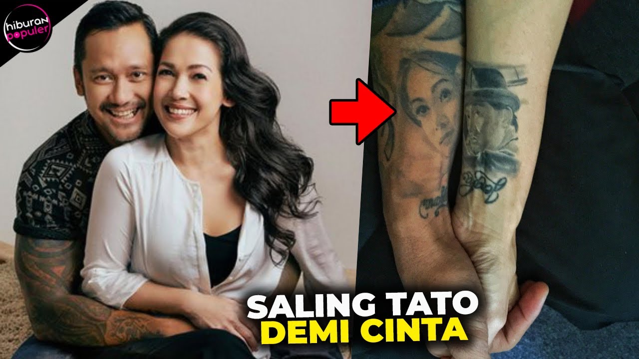 BUKTIKAN CINTA! Artis-Artis ini Rela Tato Wajah Pasangan di Tubuhnya ...