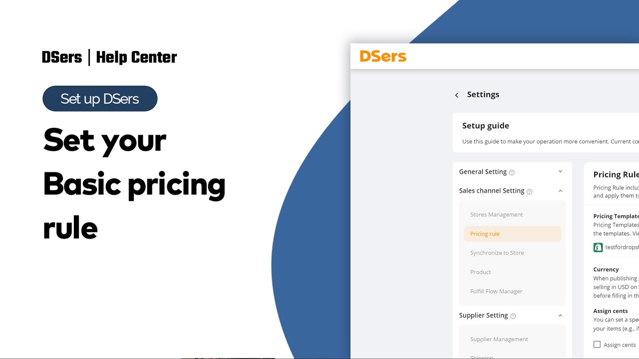 Set up DSers - Set your Basic pricing rule - DSers - YouTube