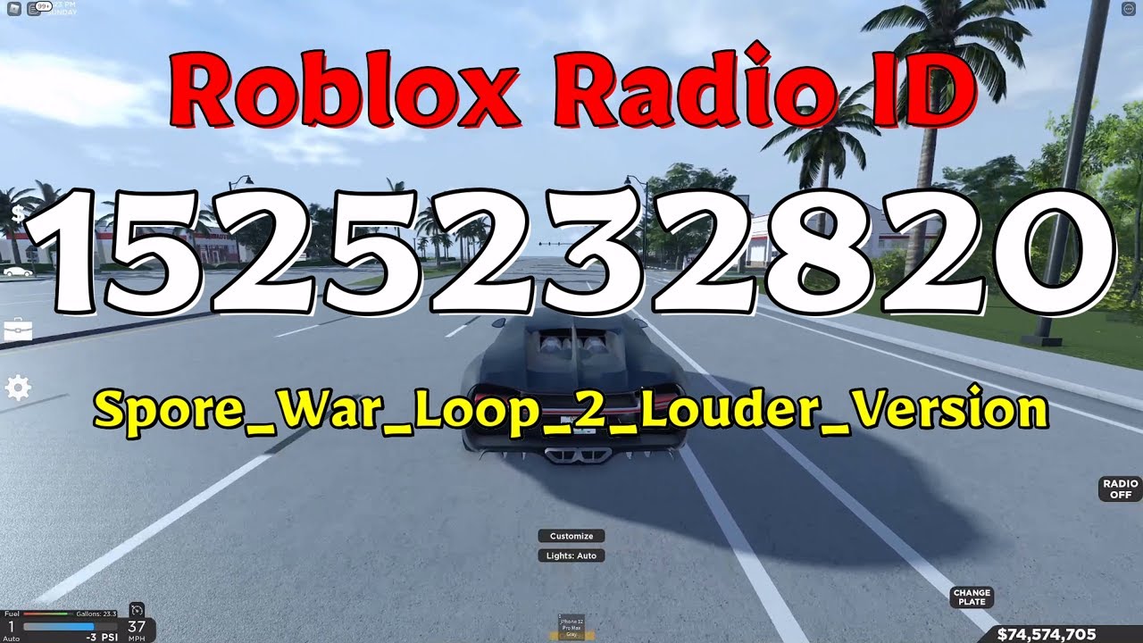 Spore_War_Loop_2_Louder_Version Roblox Code - YouTube