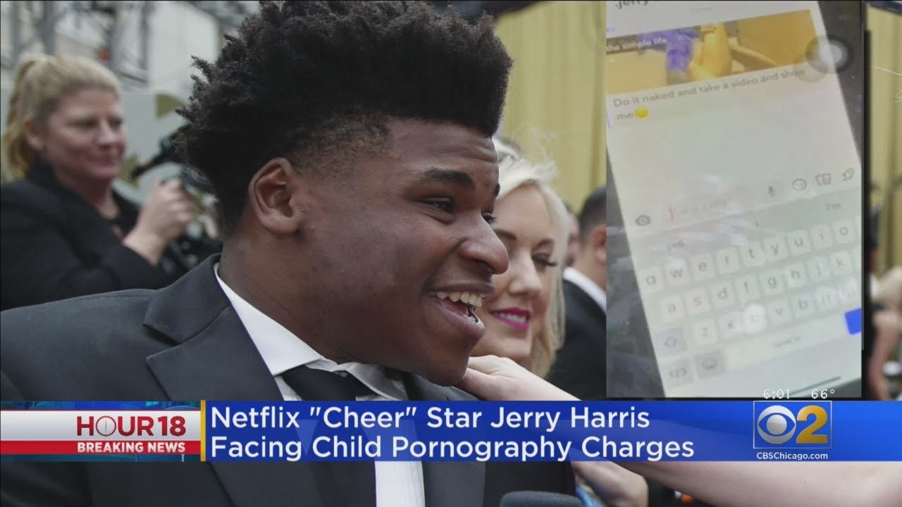 'Cheer' Star Jerry Harris Facing Child Pornography Charges - YouTube