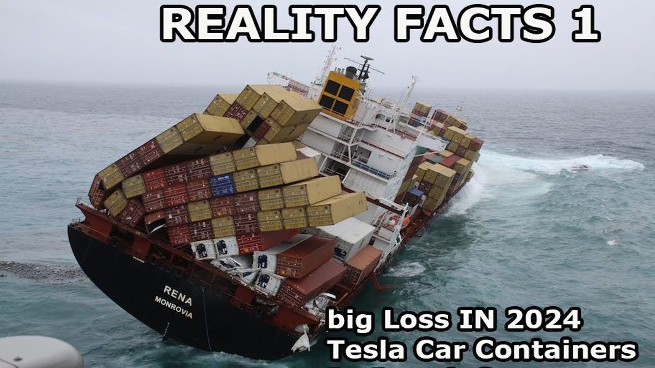 Container Ship Fails In Rough Sea cargo Container Ships In storms - YouTube