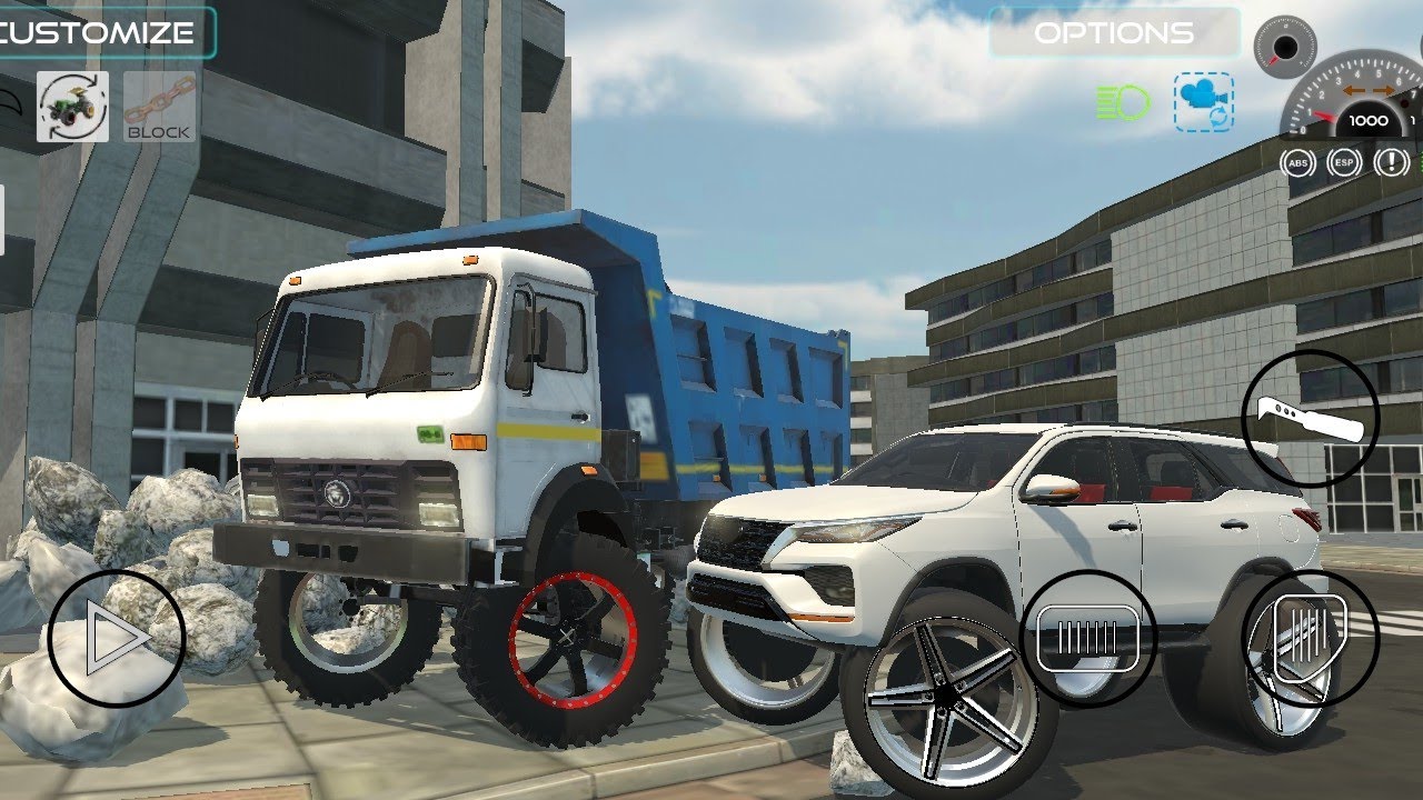 Drive full Loaded Dumper 4x4 and Fortuner 4x4 #dumper #fortuner #4x4 # ...