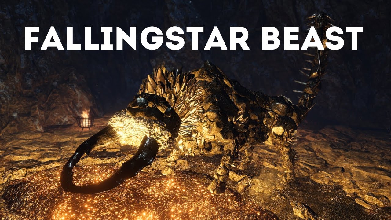 Fallingstar Beast Boss Fight (Sellia Crystal Tunnel) | Elden Ring - YouTube