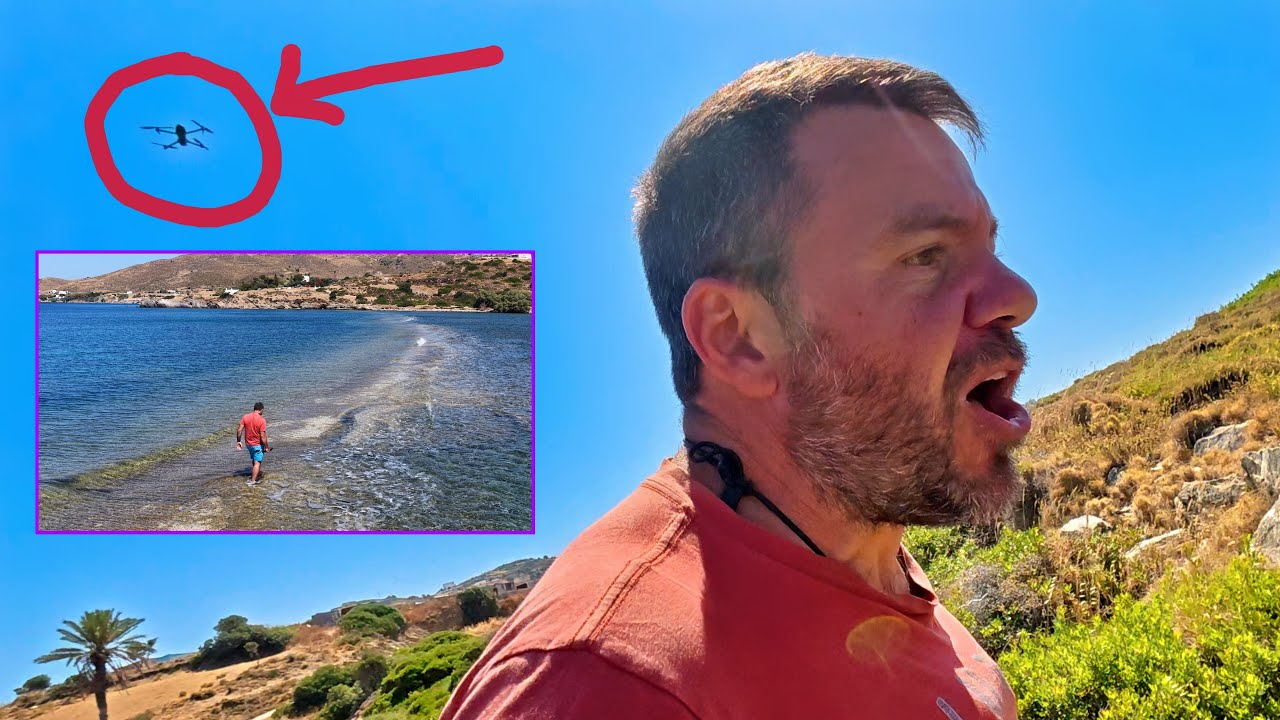 ΜΕ ΚΥΝΗΓΑΕΙ TO DRONE & ΠΕΡΠΑΤΑΩ ΣΤΟ ΝΕΡΟ! - YouTube