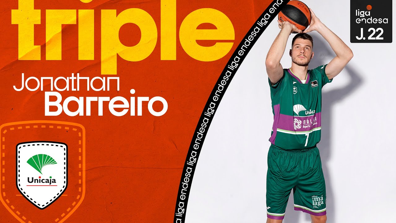 JONATHAN BARREIRO: triple desde medio campo | Liga Endesa 2021-22 - YouTube