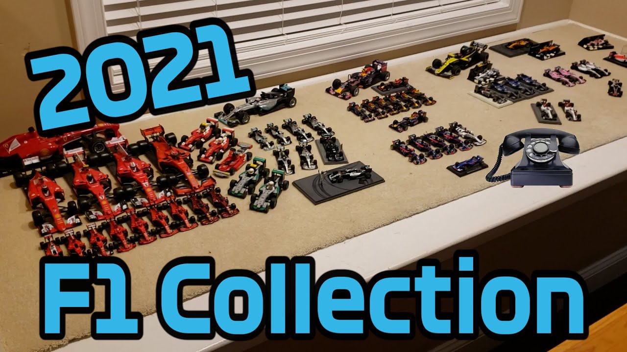 Entire Formula 1 Diecast Model Collection 2021 - YouTube