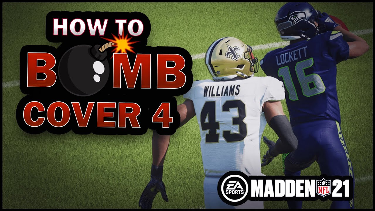 Easy Route Combinations to Bomb Cover 4 Drop in Madden - YouTube