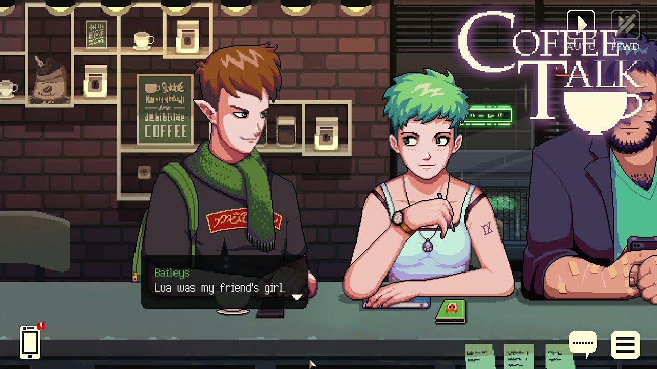 Lua and Baileys - Coffee Talk Ep.7 - YouTube