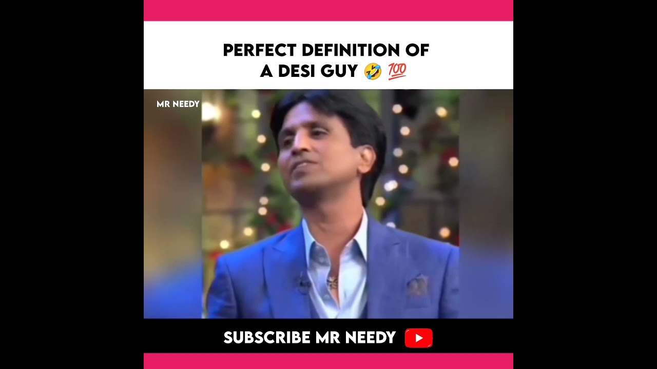 Perfect Definition Of Desi Guy 😂 | Mr Needy #shorts #funnyvideos - YouTube
