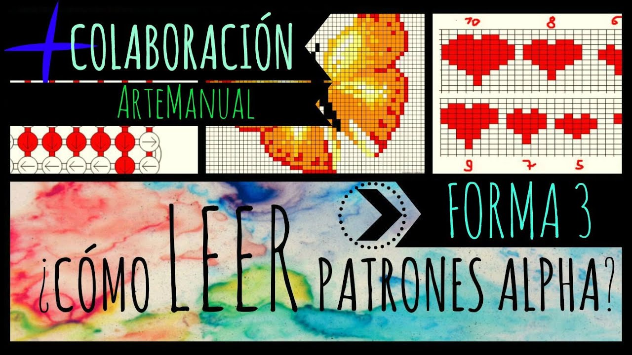 Cómo Leer Patrones Alpha [3] ♥︎ macrame tutorial | como hacer | diy ...