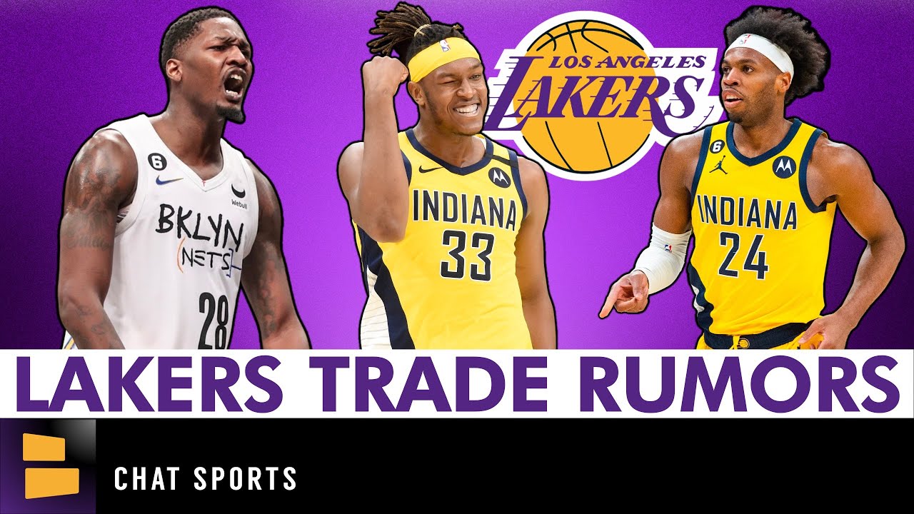 Lakers Trade Rumors Are HOT: Myles Turner, Buddy Hield, Dorian Finney ...