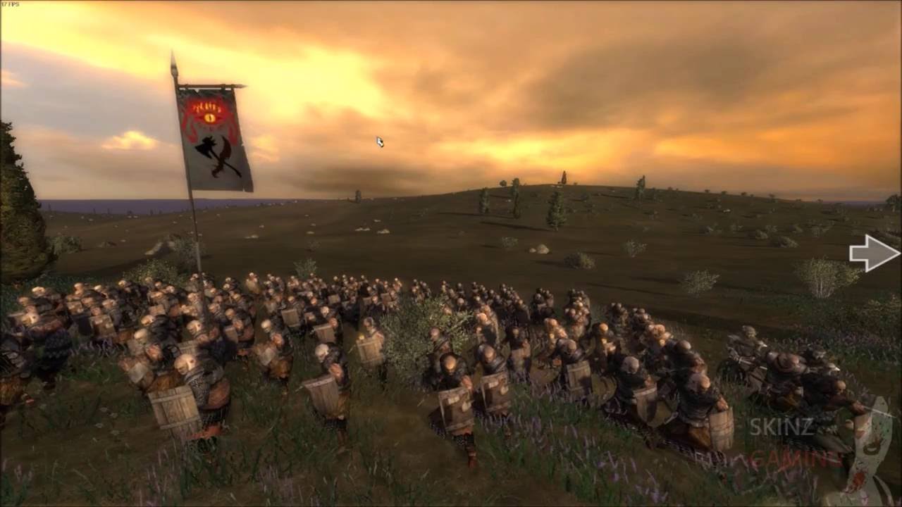 Medieval Total War LOTR Battle (Mod) Third Age - Quick look - YouTube