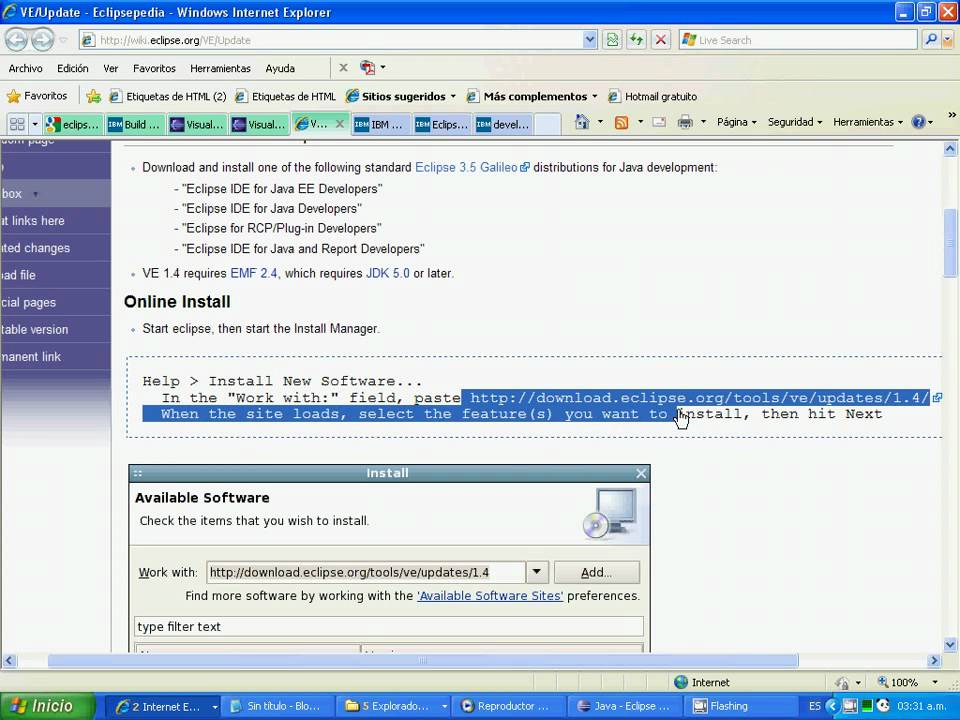 agregar visual editor al eclipse - YouTube