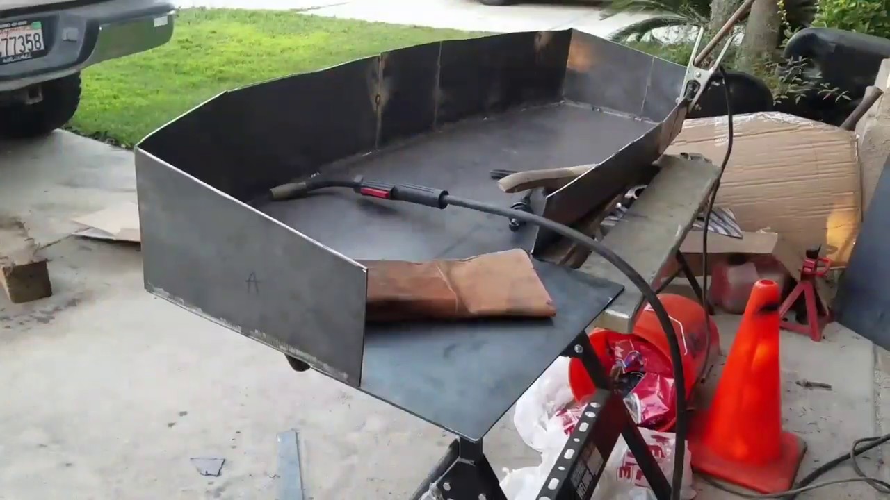 DIY Tundra Fuel Tank Skid Plate Fabrication Time lapse pt. 1 - YouTube