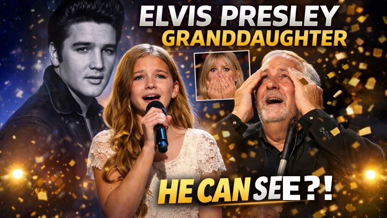 Elvis Presley’s Granddaughter Sings… Then a Blind Man Sees Again 😭 ...