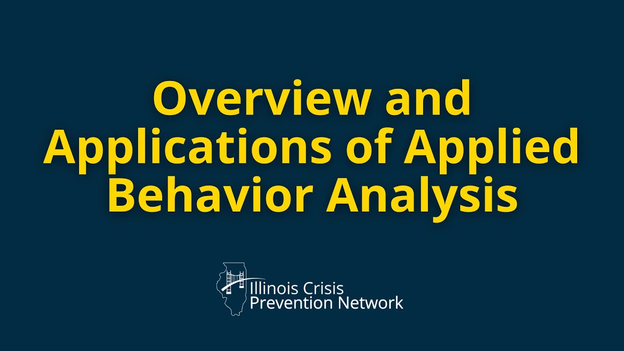 Overview & Applications of Applied Behavior Analysis - YouTube