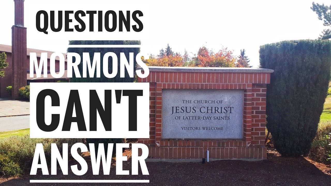 How to Witness to Latter Day Saints Mormons Effectively Asking these 3 ...