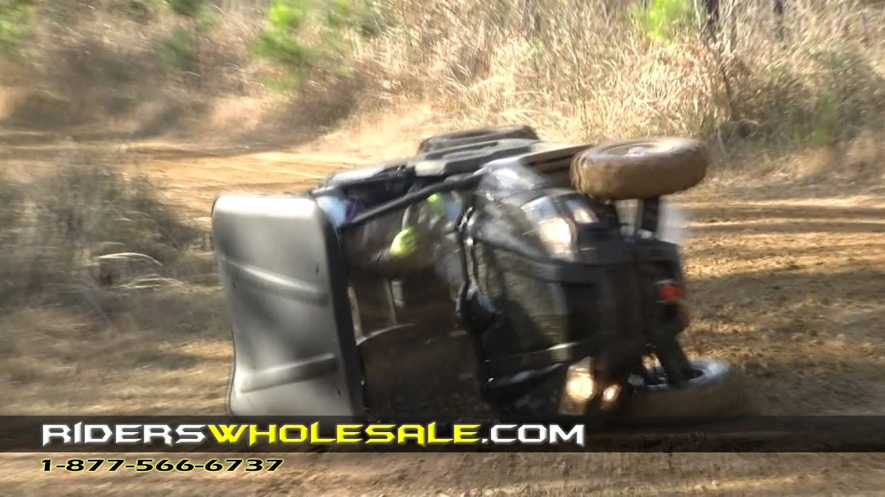 800 UTV Rollover - YouTube