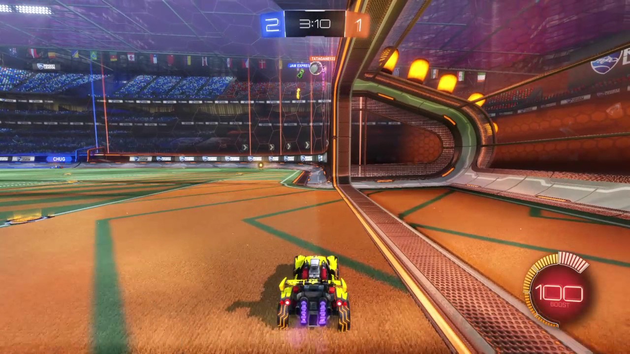 Rocket League 2s Gameplay Against JAM Express - YouTube