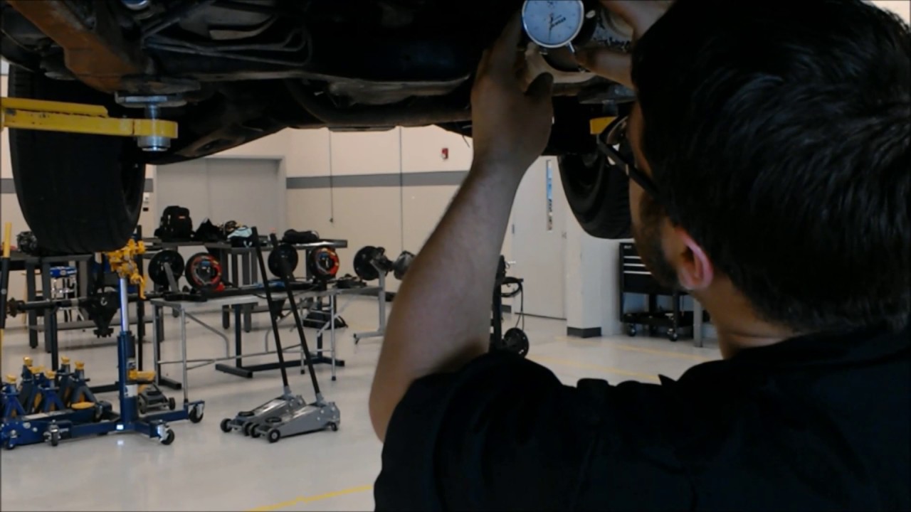 drive shaft runout - YouTube