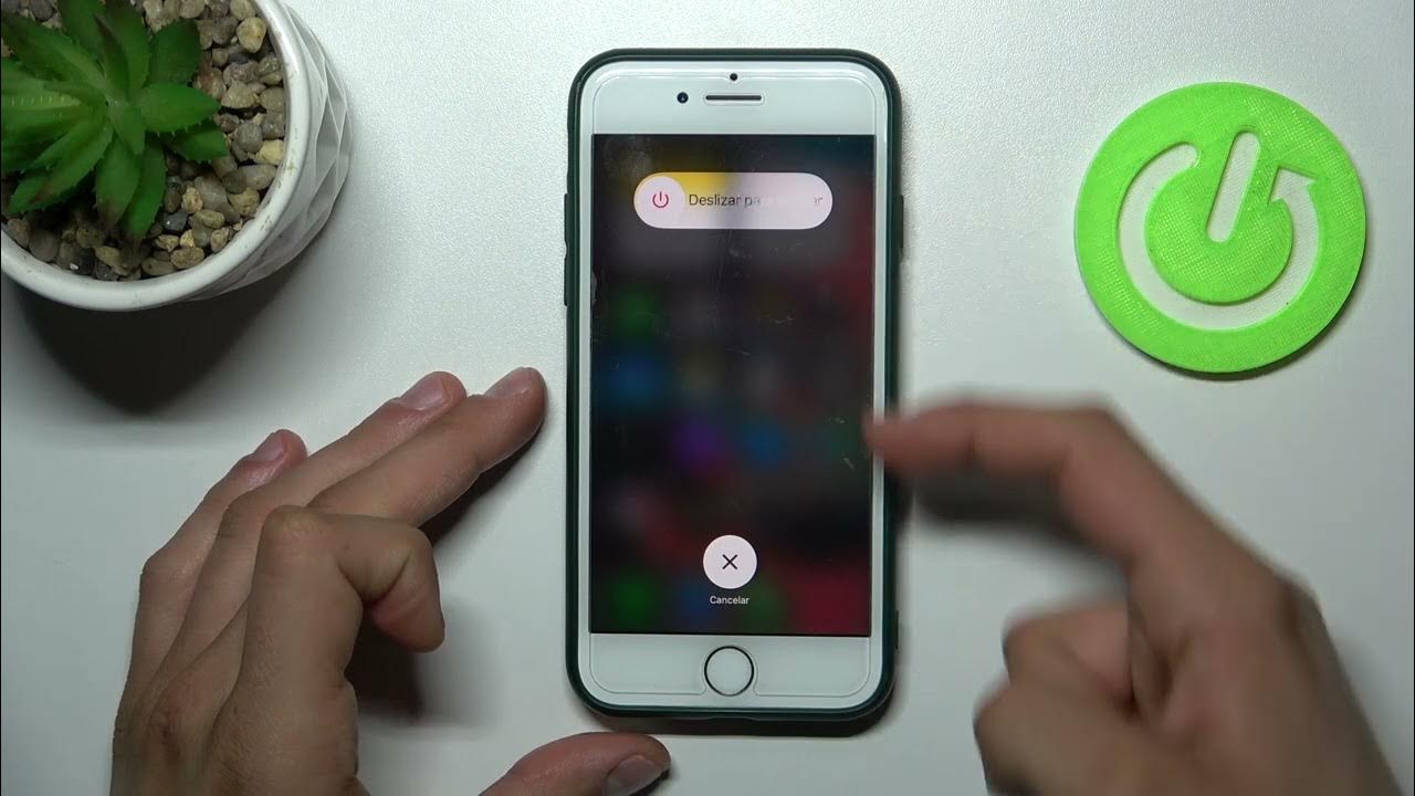 Cómo apagar iPhone 8 - YouTube