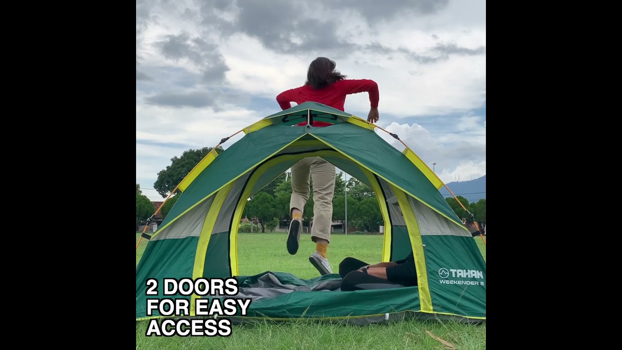 6 Reasons Why You Should Change From Normal Tent to TAHAN Weekender ...