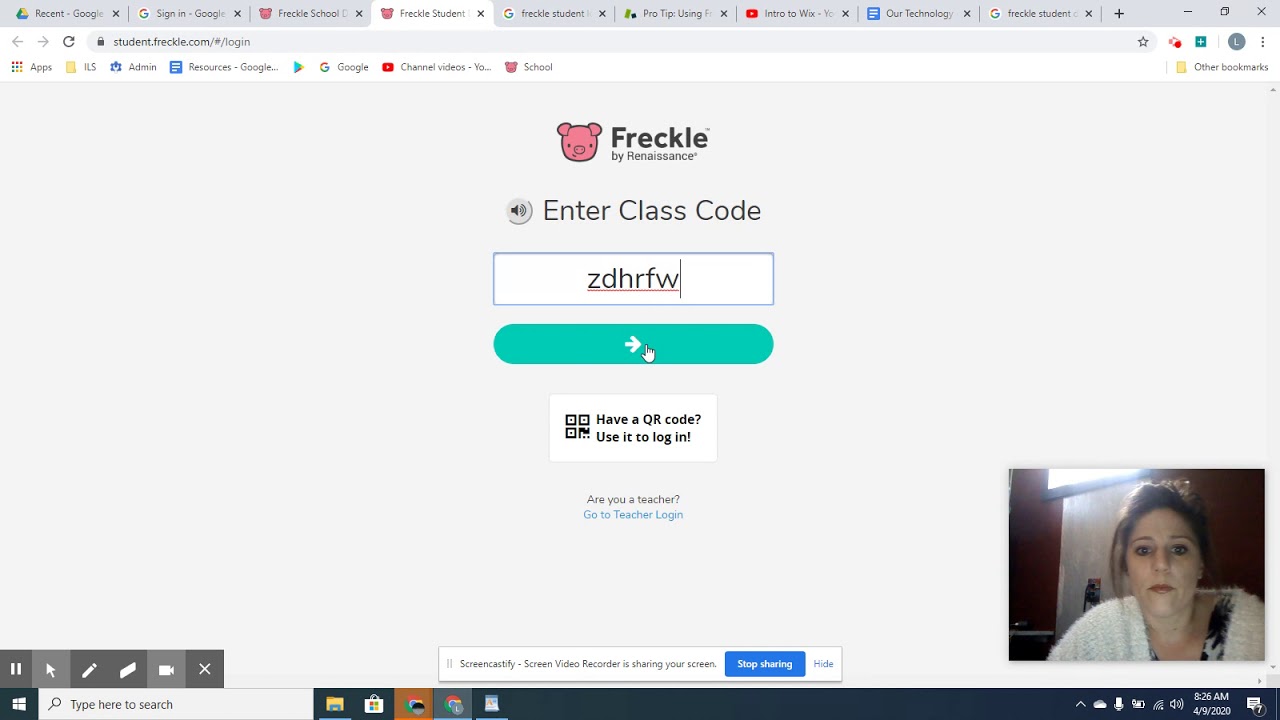 How to log in to Freckle - YouTube