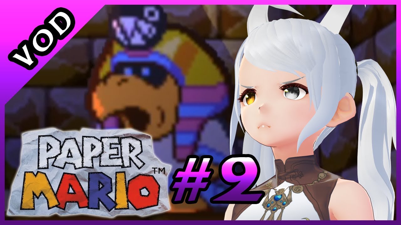 Paper Mario Let's Play #2 - Dry Dry Ruins and Tutankoopa - YouTube