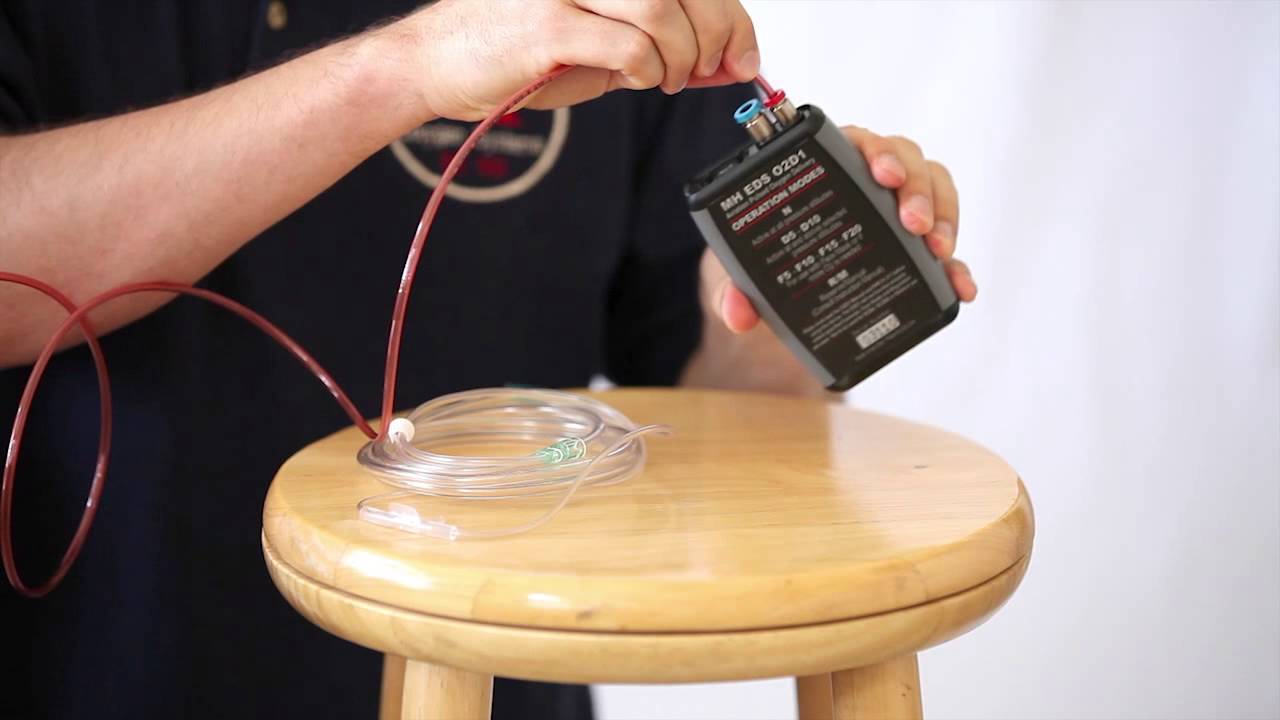 Setting up the EDS O2D1 Tutorial | Mountain High Aviation Oxygen - YouTube