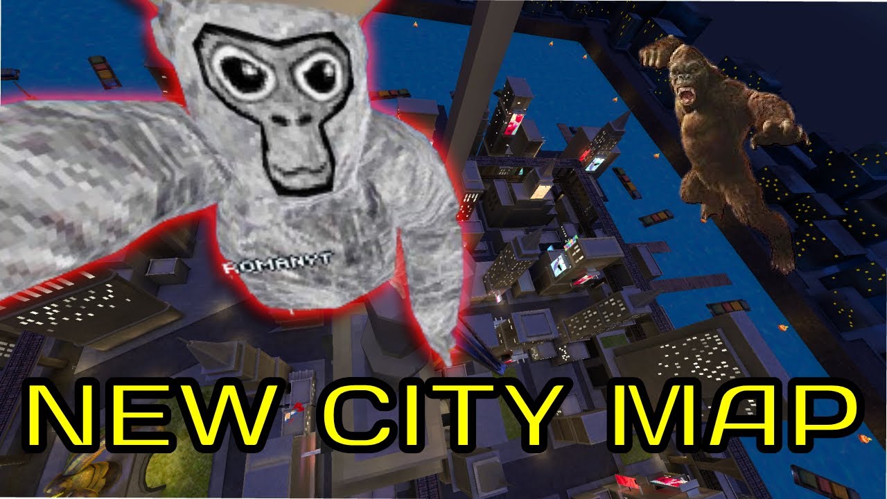 NEW Metro City MAPS Update in Gorilla Tag - YouTube