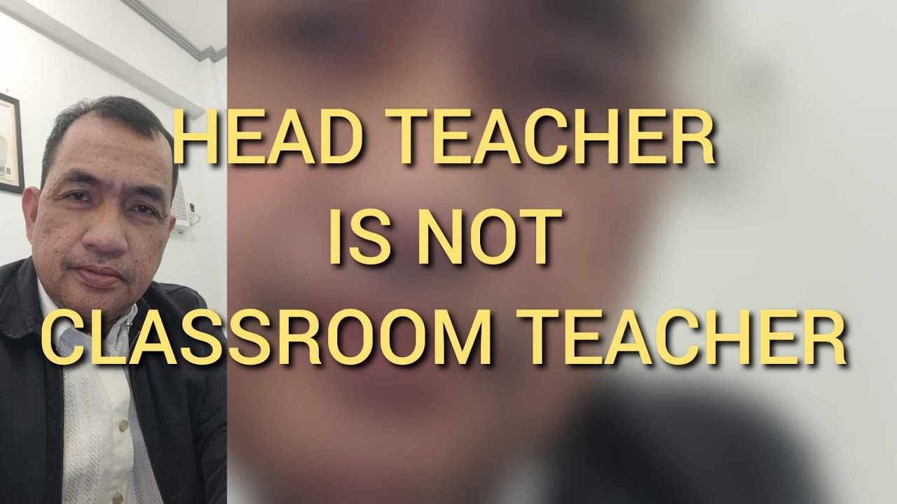 PWEDE BANG BIGYAN NG TEACHING LOADS ANG HEAD TEACHER - YouTube