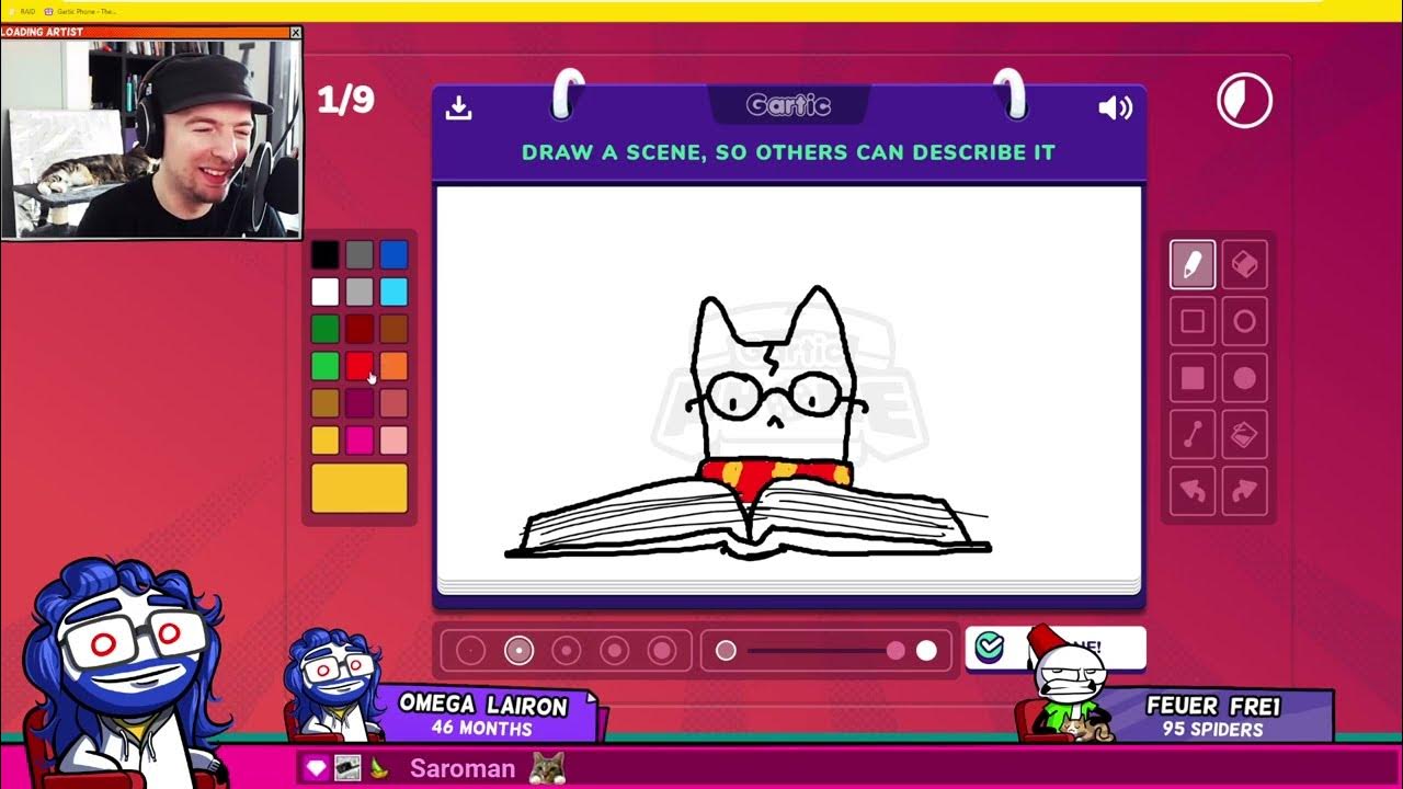 Loading Artist: Gartic Phone (Part 6) | Missing Piece mode - YouTube