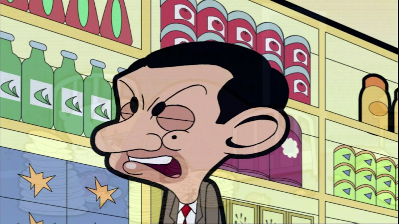 Mr Bean em Português | O visitante | Dos desenhos animados | Cartoons ...