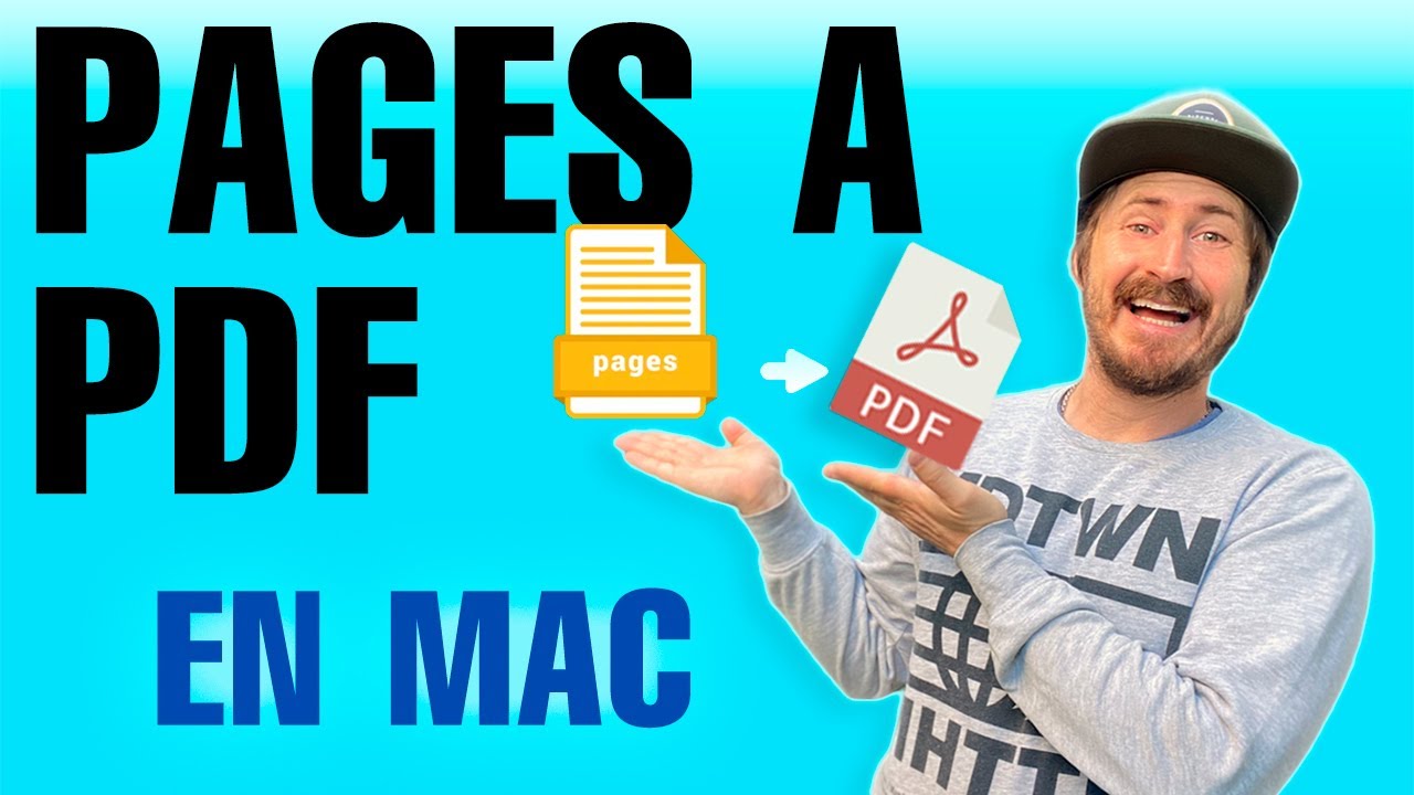 COMO CONVERTIR UN ARCHIVO PAGES A PDF EN MAC EN 2 MIN - OS VENTURA 2023 ...