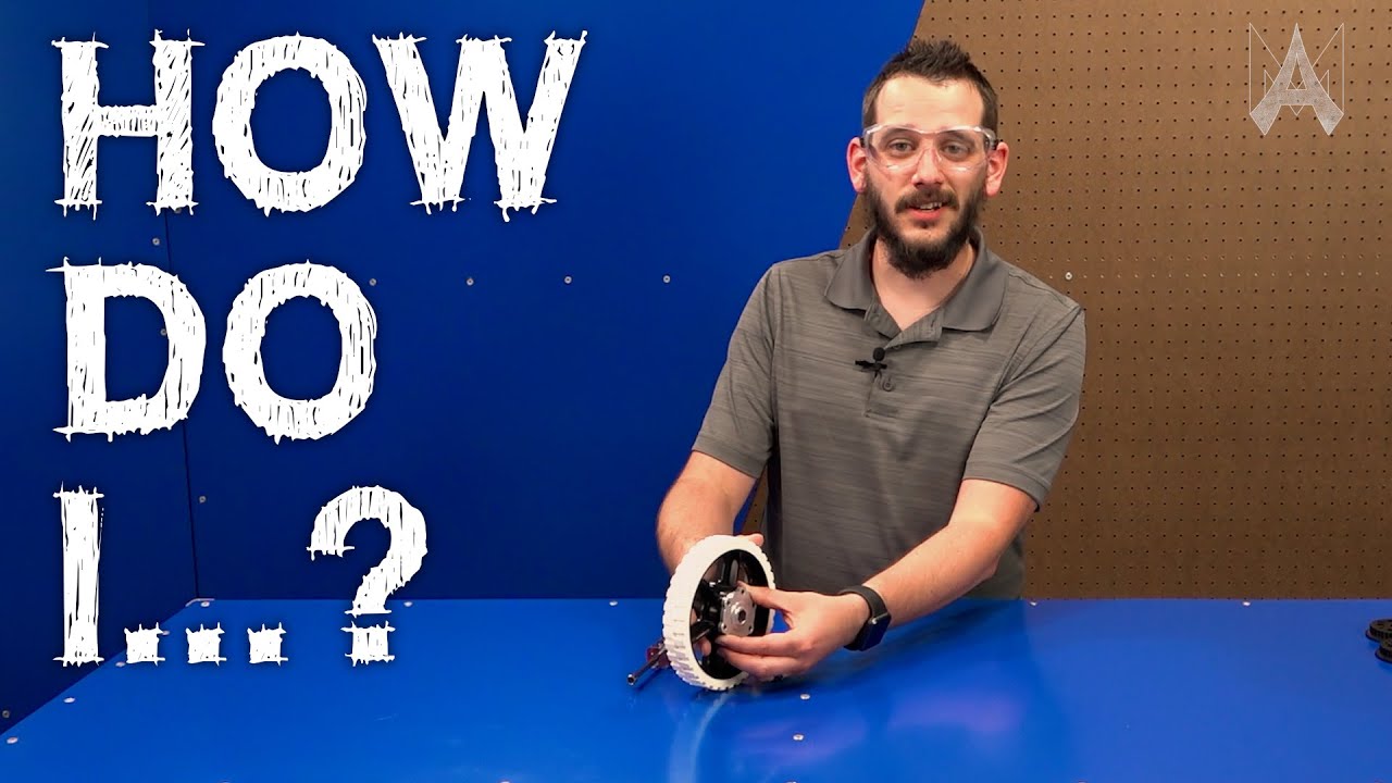 How Do I Attach AndyMark Wheels? - YouTube