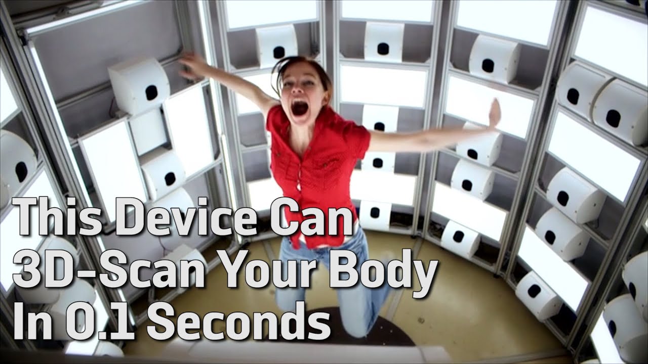 This Device Can 3D-Scan Your Body In 0.1 Seconds - YouTube