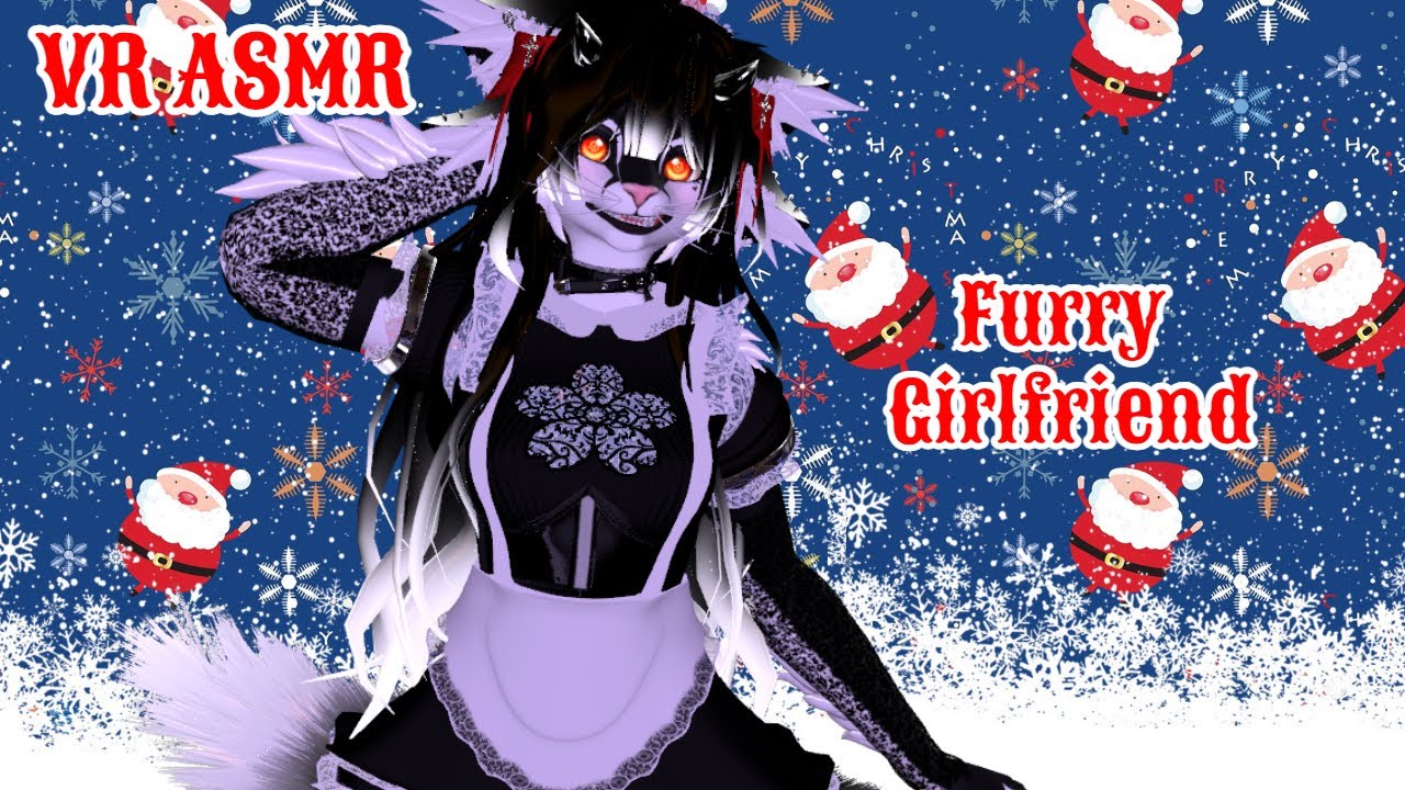 🎅VRCHAT🎅 】Furry Girlfriend Comfort's You | Headpat | Ear Massage | Hand ...
