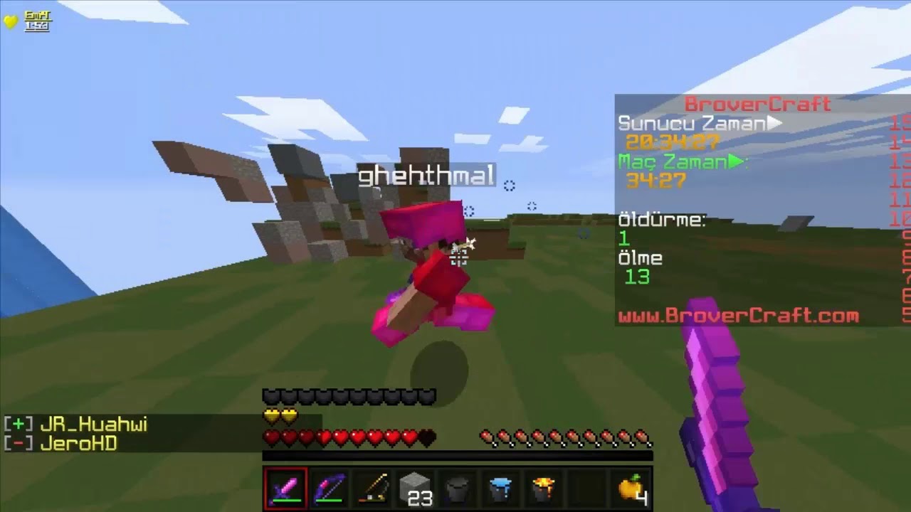 Minecraft 1v1 PvP - YouTube