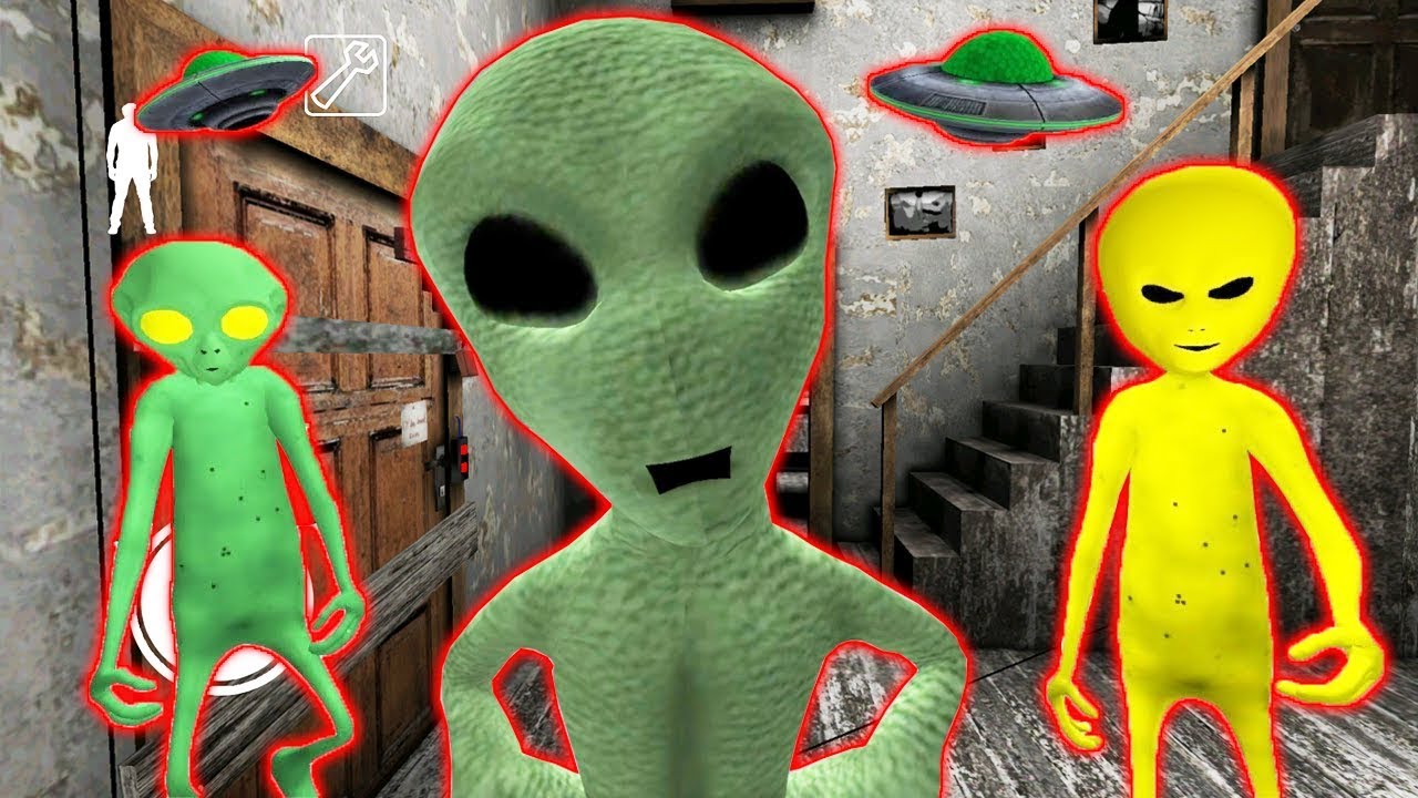 ТАЙНОЕ Убежище ПРИШЕЛЬЦЫ СОСЕДИ ГРЕННИ Зона 51 - Alien Neighbor Area 51 ...
