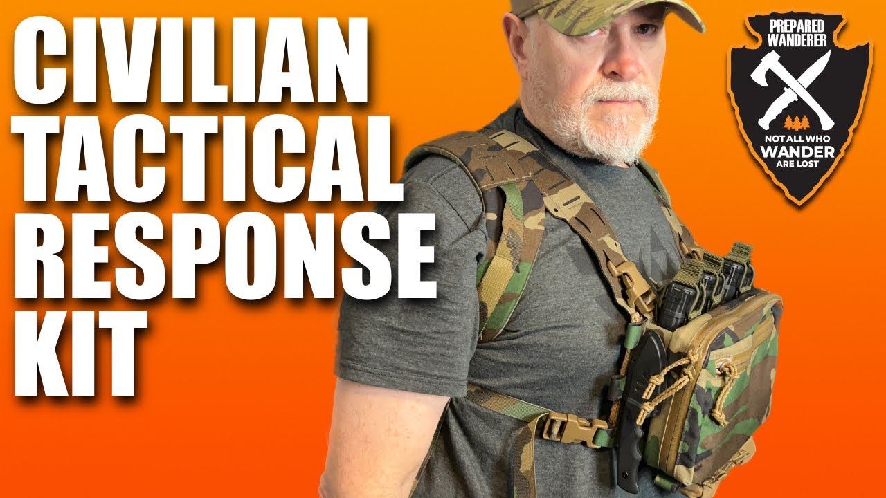 Civilian Tactical Response Kit | Chest Rig + Pack Combo - FullTang ...