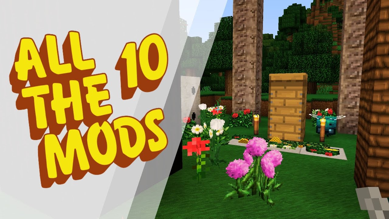 All The Mods 10 EP04 Getting Started with Productive Bees and Trees ...